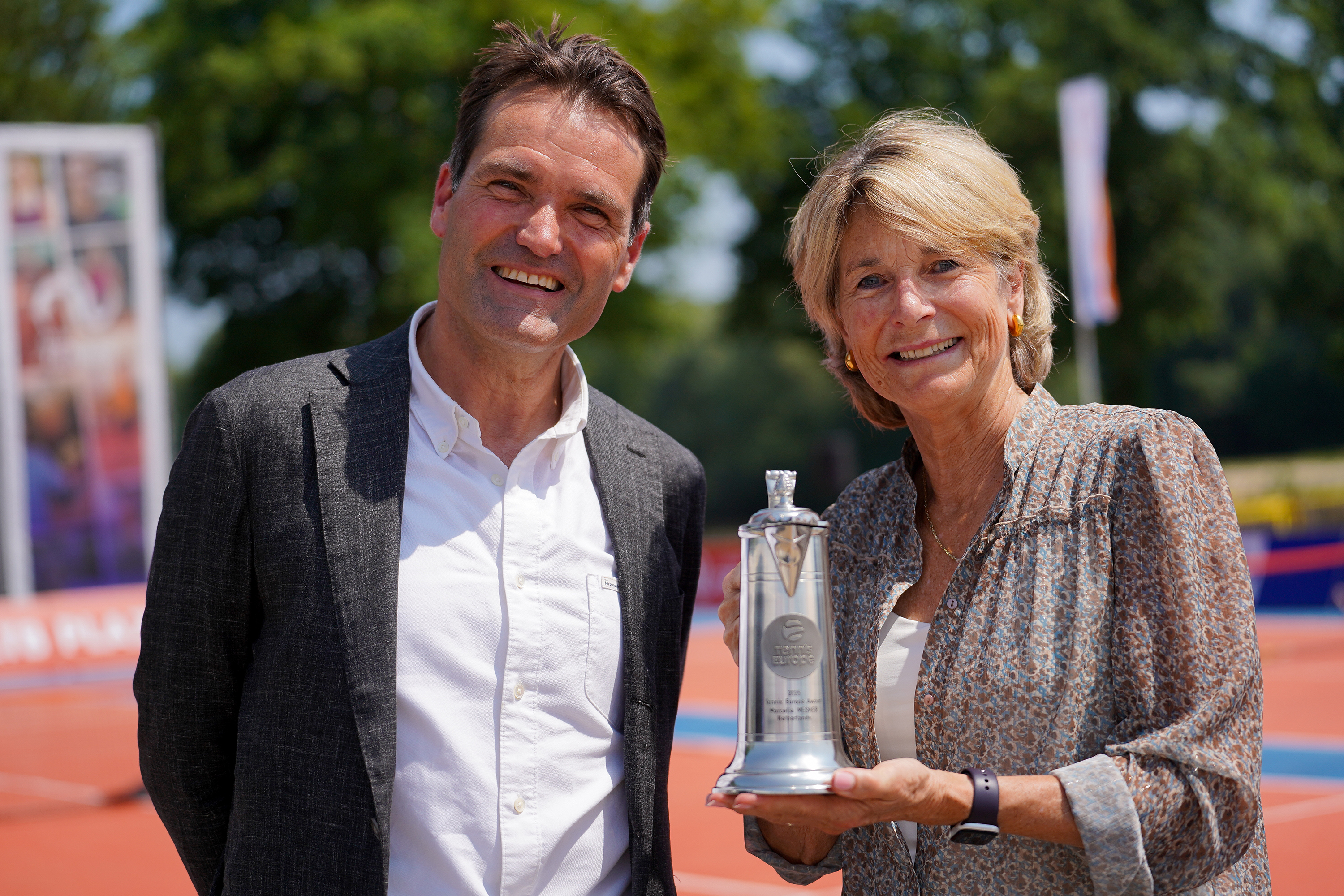 Marcella Mesker onderscheiden met Tennis Europe Award | KNLTB